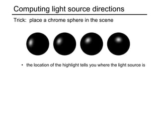 Computer vision - photometric | PPTX