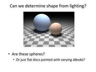 Computer vision - photometric | PPTX
