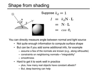 Computer vision - photometric | PPTX