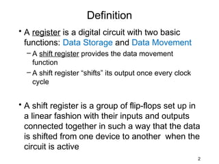 Shift Registers | PPT