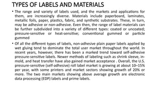 Polymer Packaging- (Labels and Labeling Machinery) | PPT