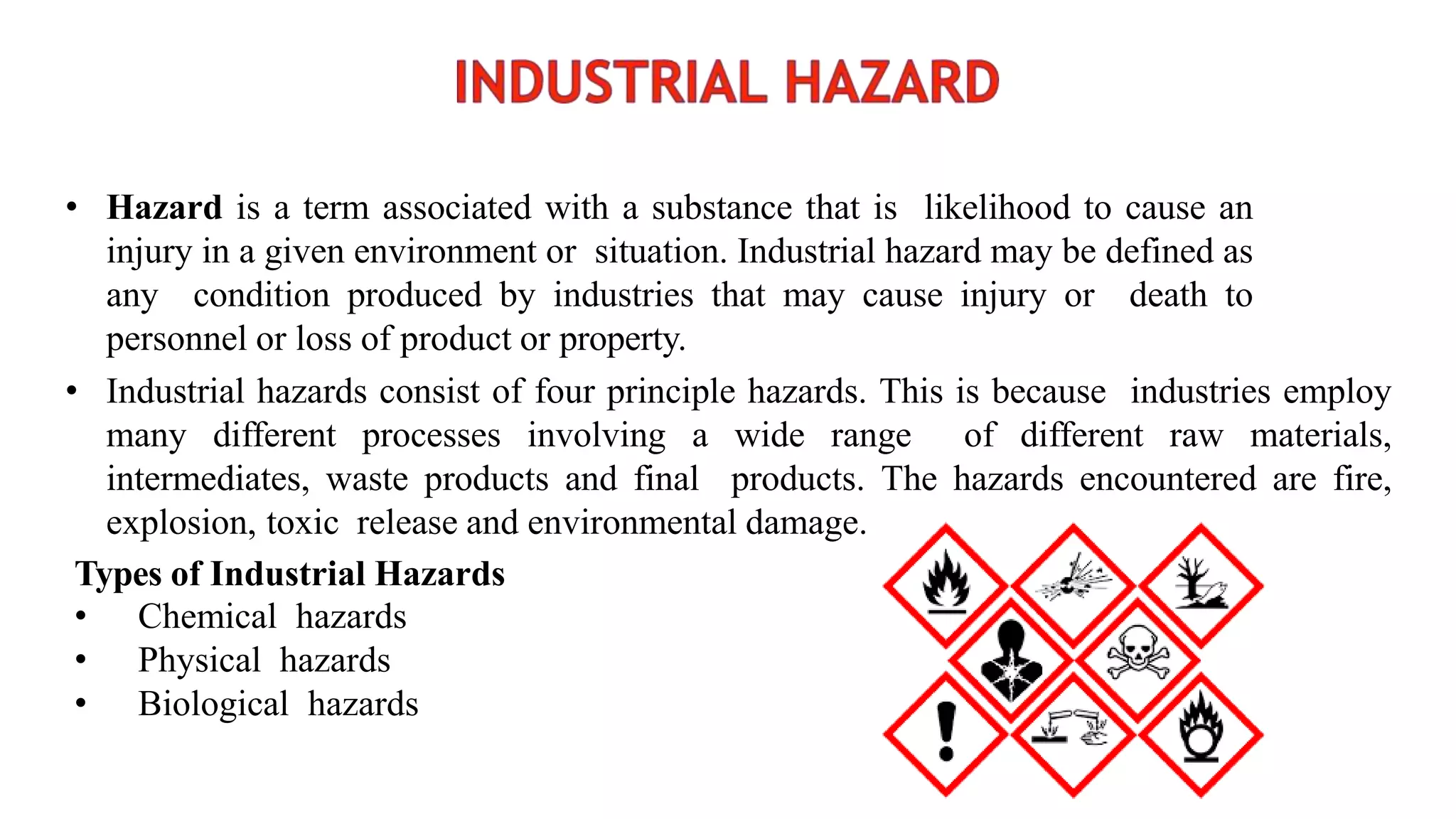 Hazards in Textile processing Industries | PPTX