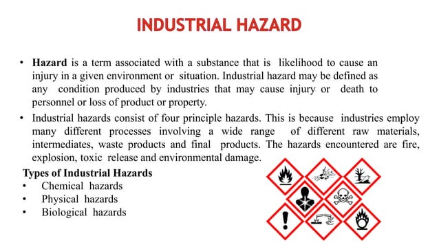 Hazards in Textile processing Industries | PPTX