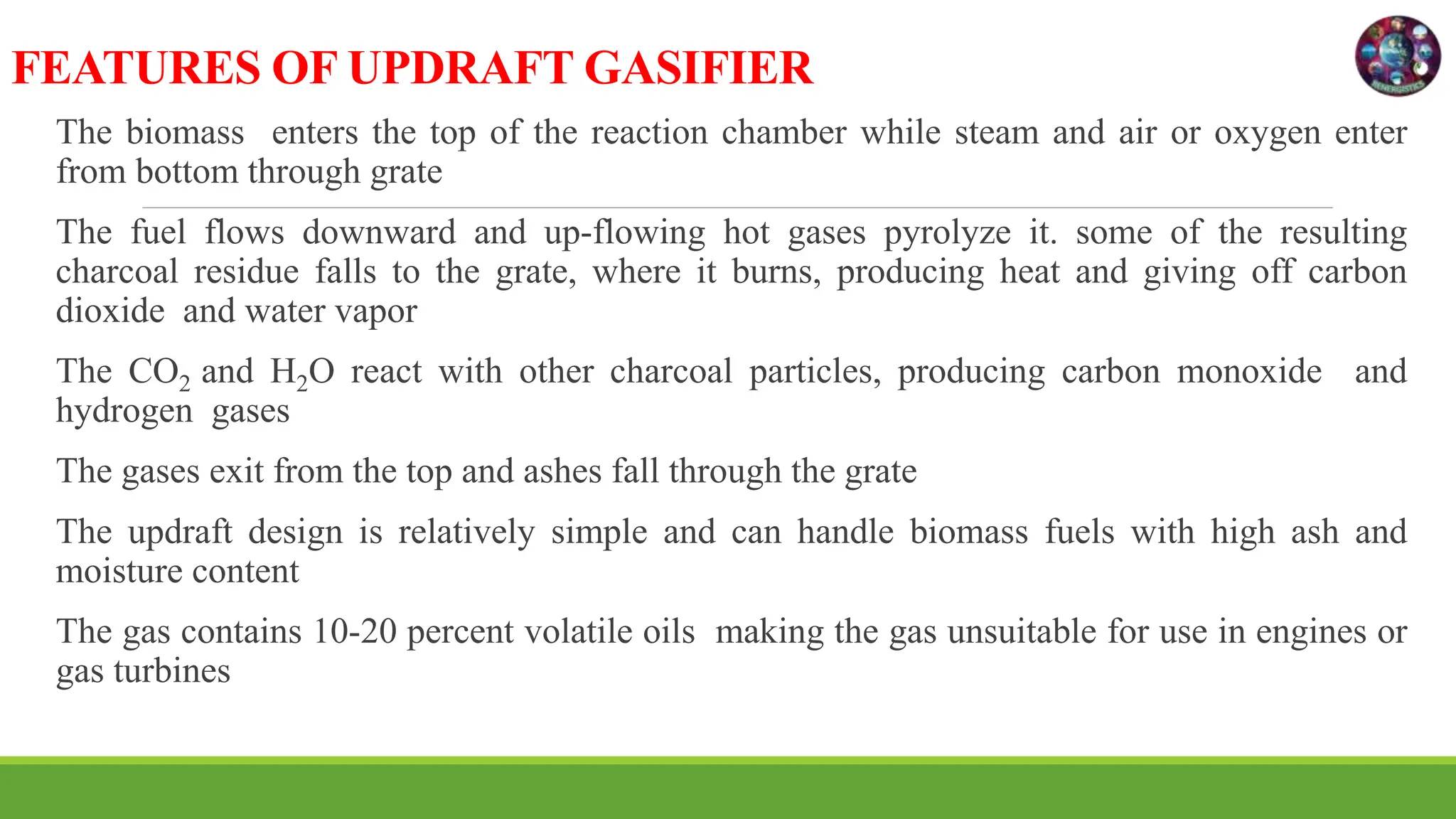 Gasifier types - Fixed and Fluidized bed gasification | PPT | Chemistry ...