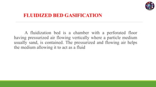 Gasifier types - Fixed and Fluidized bed gasification | PPT | Chemistry ...