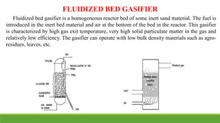 Gasifier types - Fixed and Fluidized bed gasification | PPT | Chemistry ...