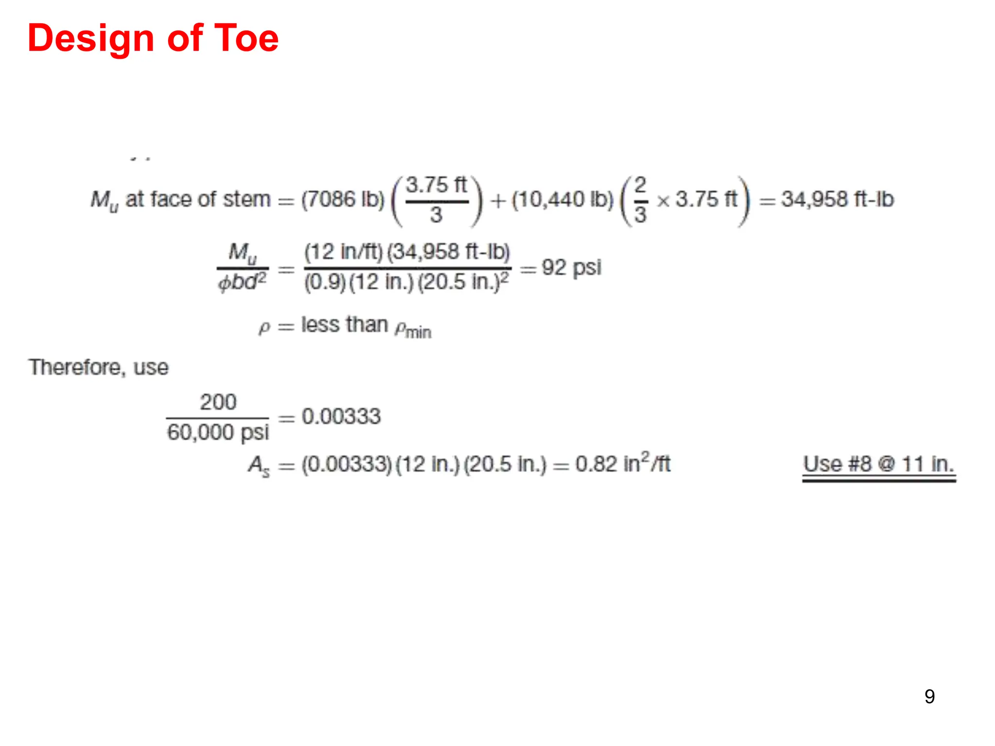 Lec 18 - Cantilever Retaining Walls-Design and Detailing Continued.PPT