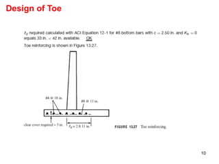 Lec 18 - Cantilever Retaining Walls-Design and Detailing Continued.PPT