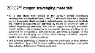 Polymer Packaging - Active Packaging and Benefits | PPTX