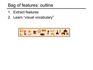 Lec18 bag of_features | PPT