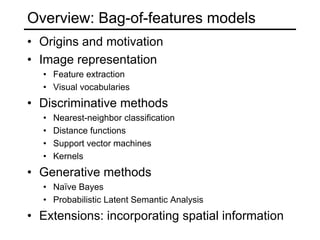Lec18 bag of_features | PPT