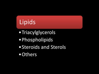 Lec18 Lipids | PPT