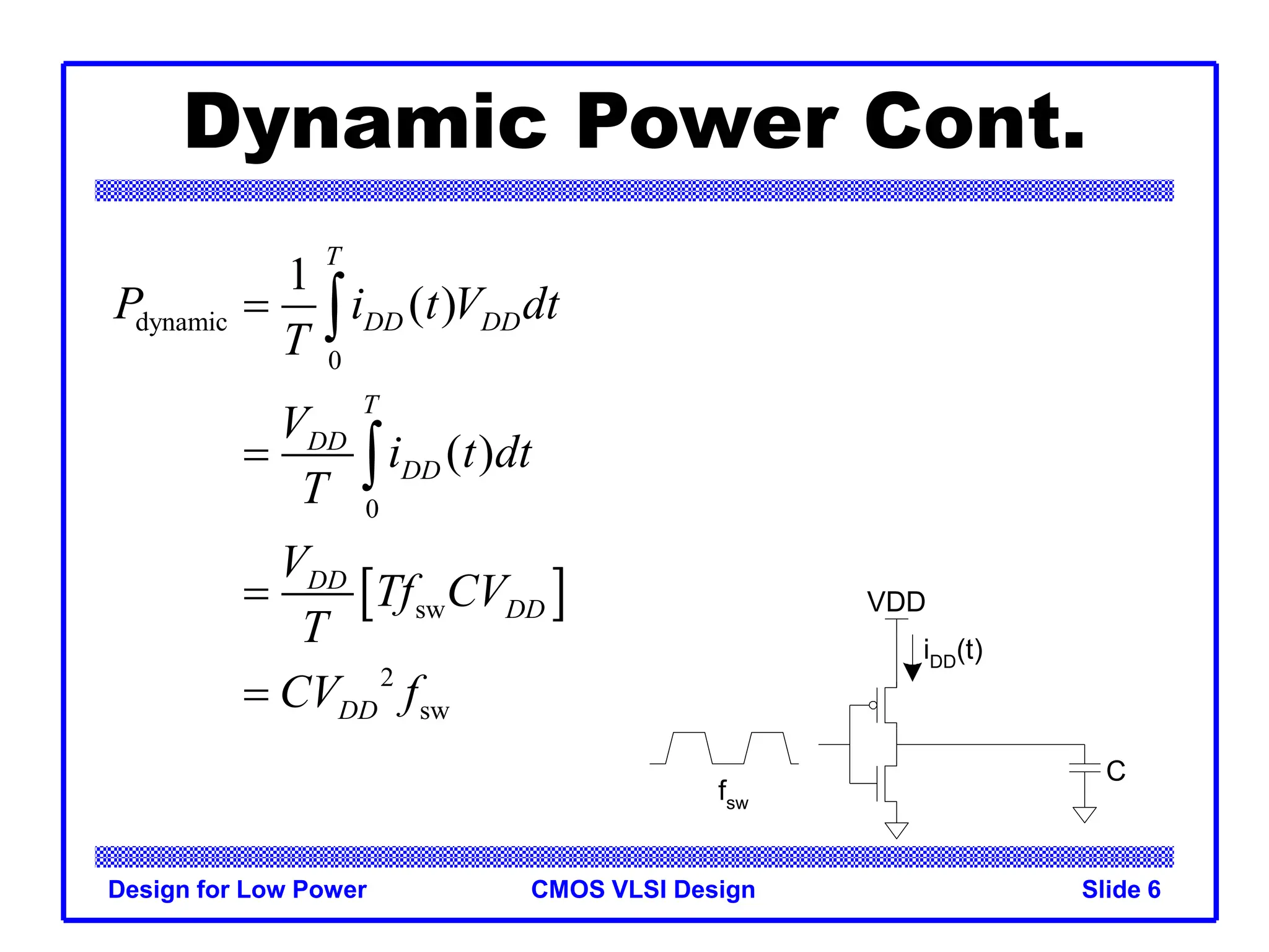 Introduction To Cmos Vlsi Design For Low Power Ppt