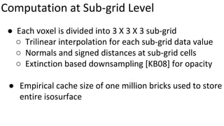 Raycaching: Amortized Isosurface Rendering for Virtual Reality | PPT
