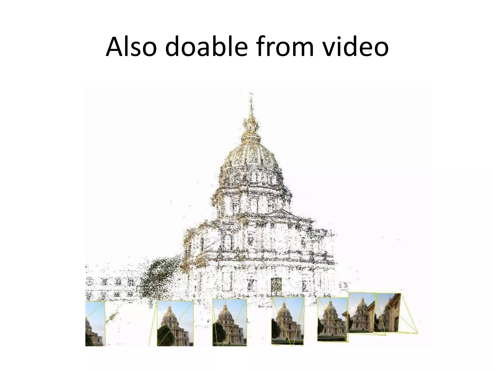 Computer Vision Structure from motion | PPTX