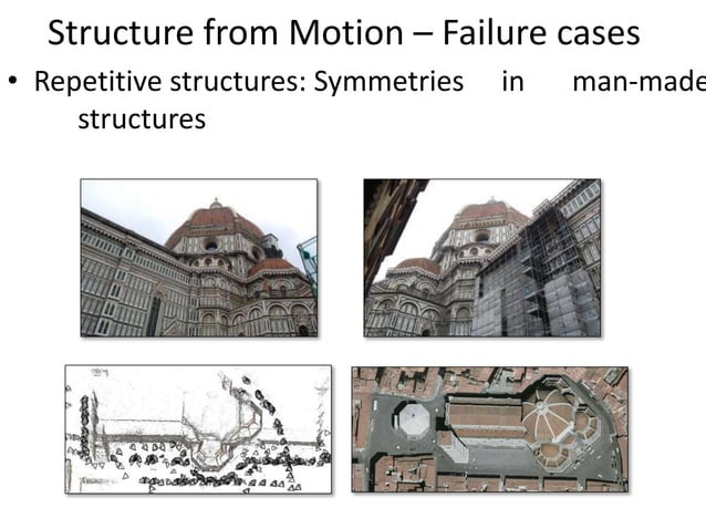 Computer Vision Structure from motion | PPTX