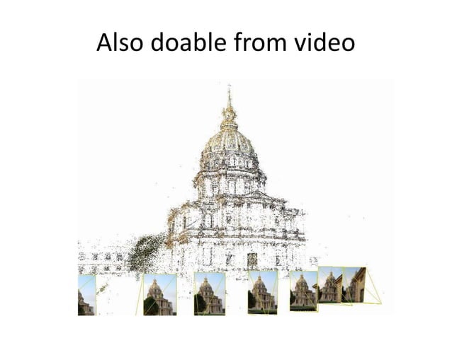 Computer Vision Structure from motion | PPTX