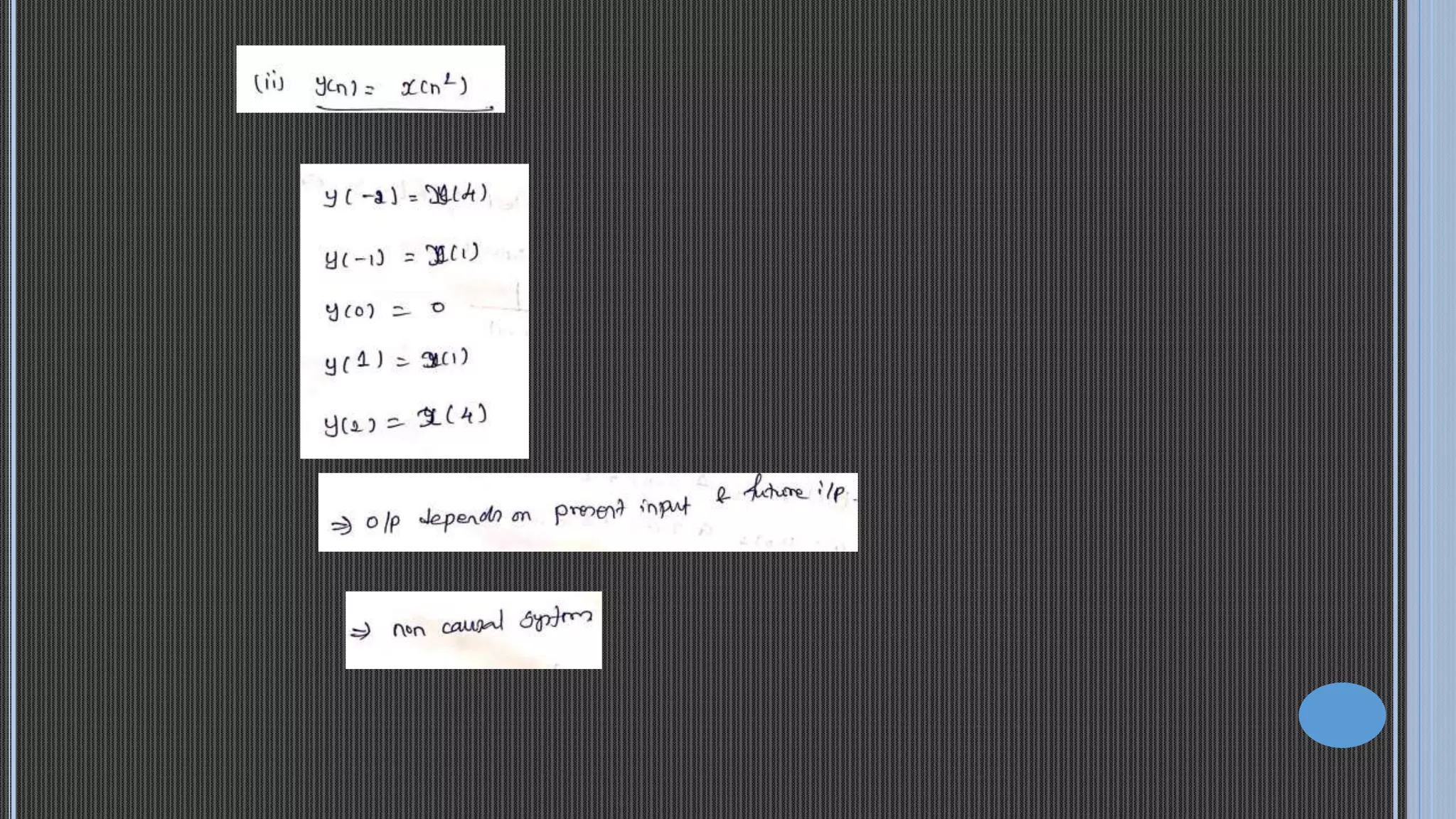 Causal & Non-Causal Systems |Solved problems| | PPTX