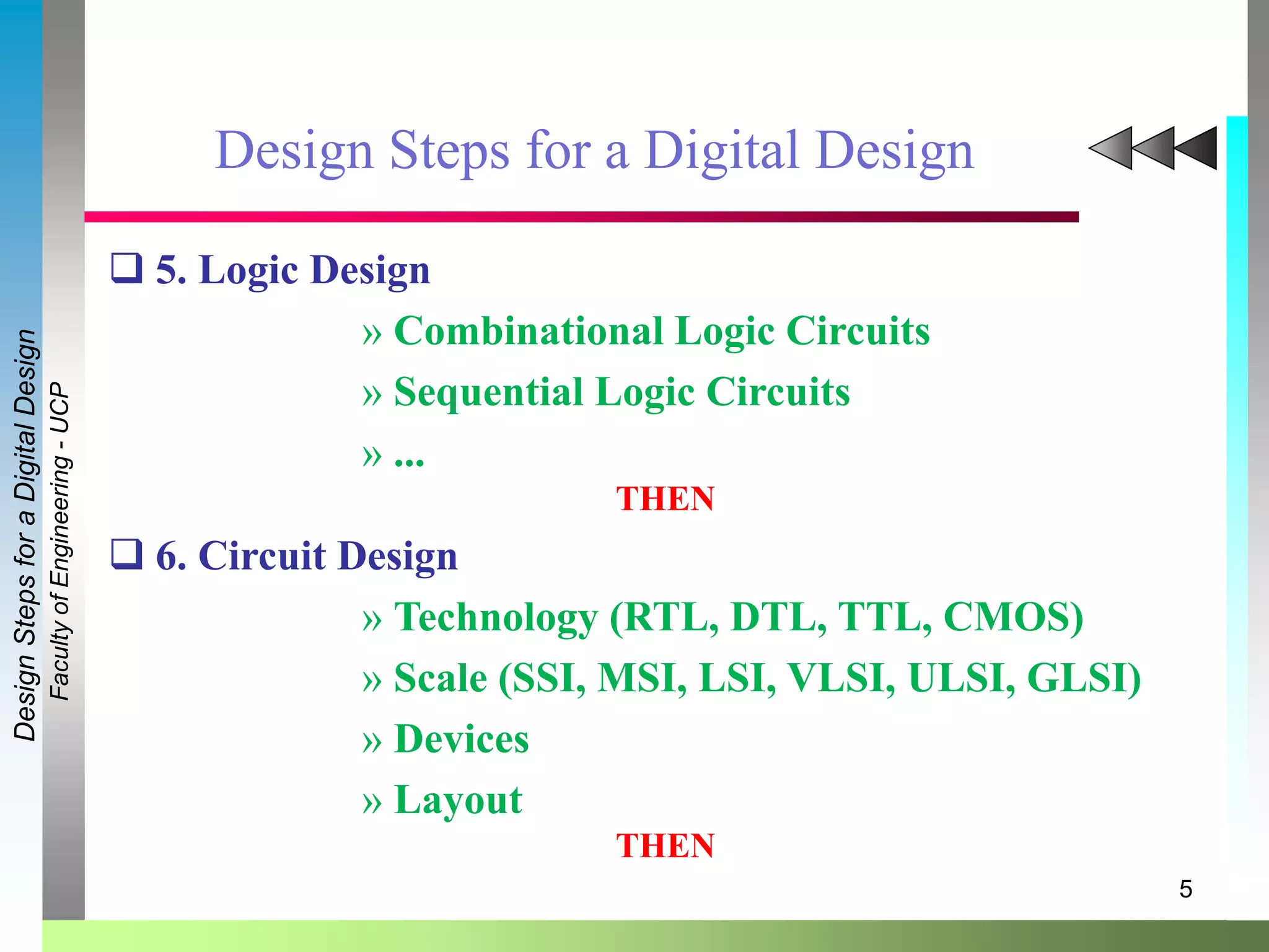 Lec1 - Design and its steps in Digital Designing | PDF