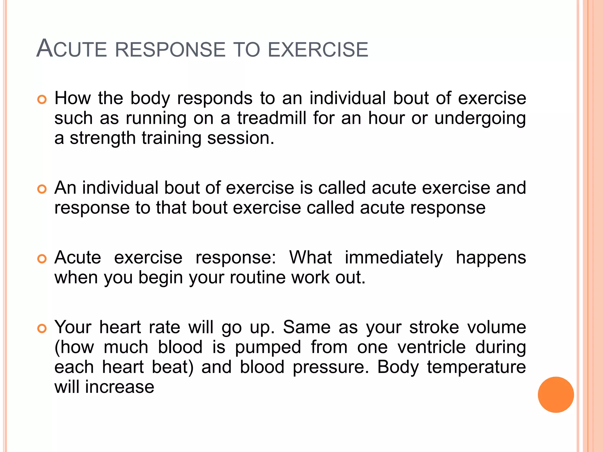 exercise physiology introduction | PPTX