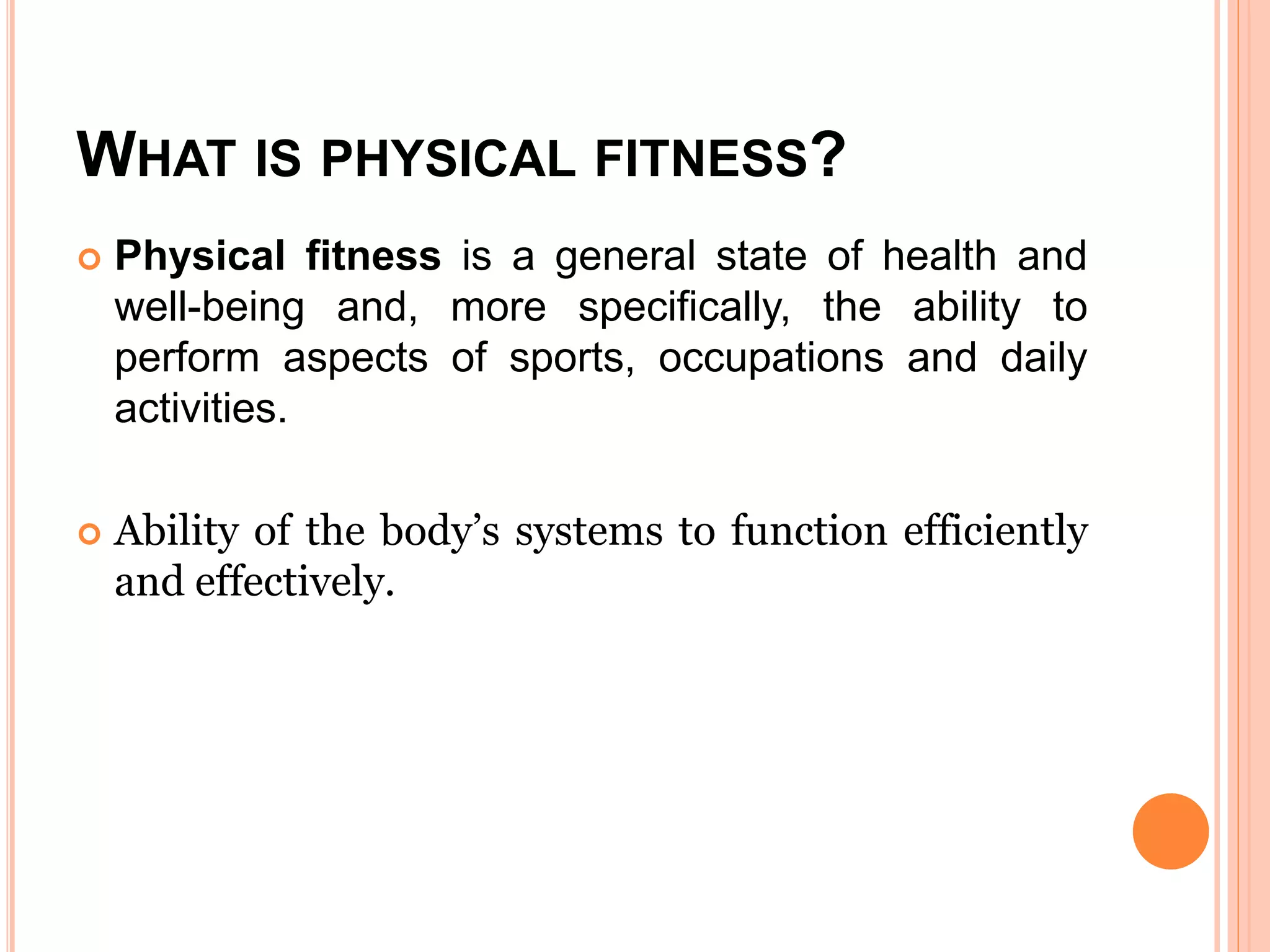 exercise physiology introduction | PPTX