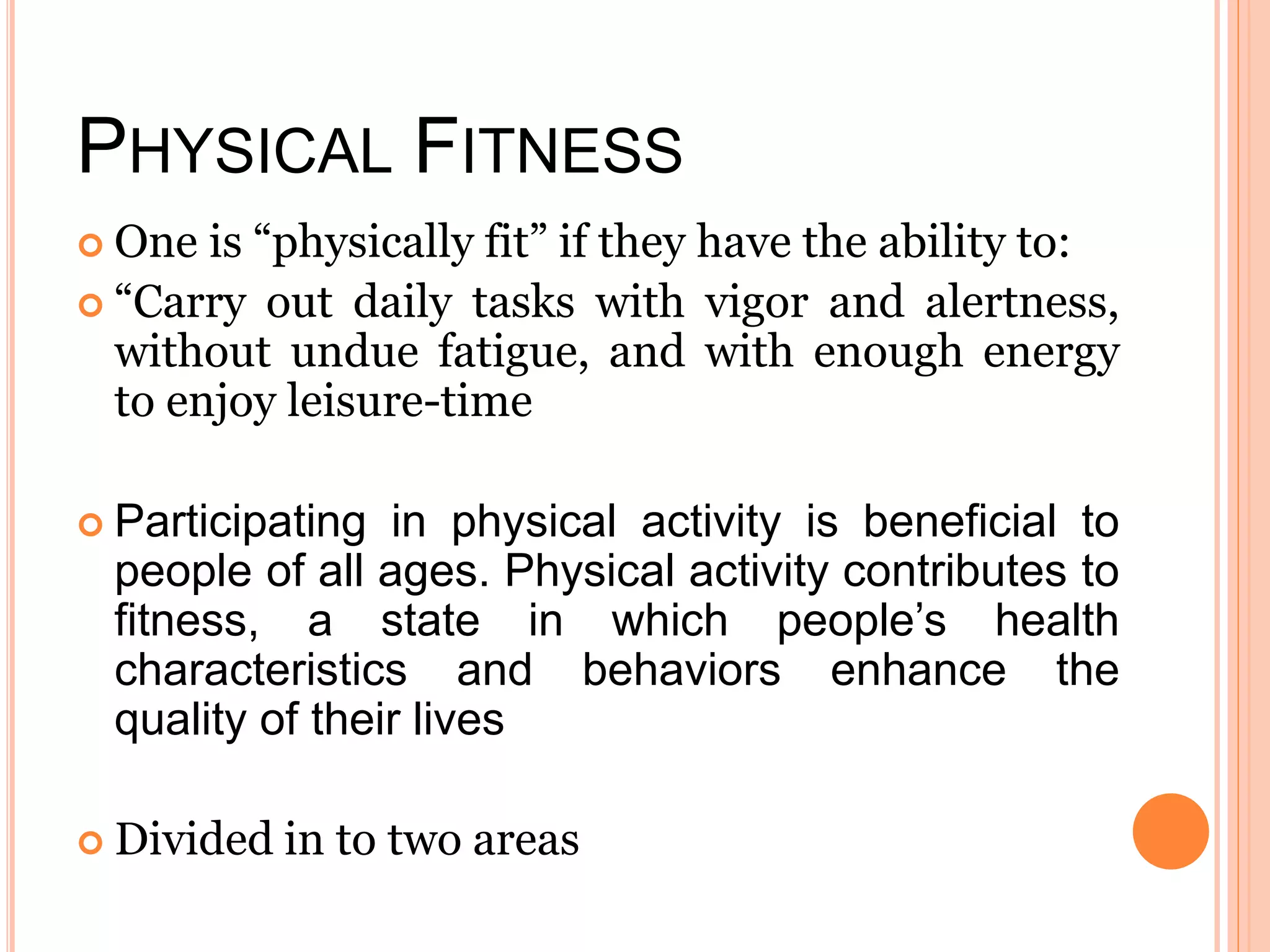 exercise physiology introduction | PPTX