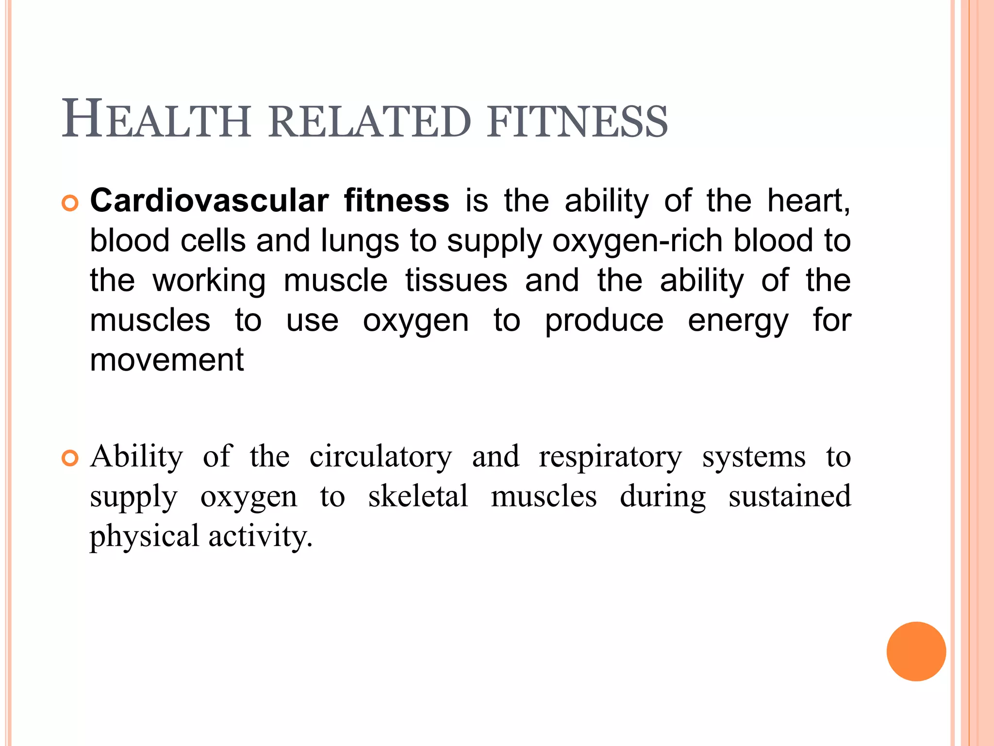exercise physiology introduction | PPTX