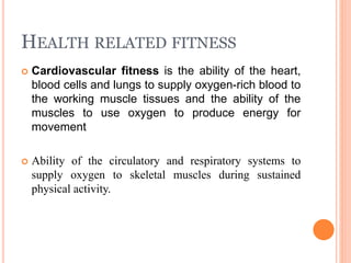 exercise physiology introduction | PPTX