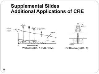Chemical Reaction Engineering (CRE) is the field that studies the rates ...