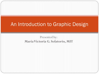 Lesson 1- An Introduction to Graphic Design | PDF