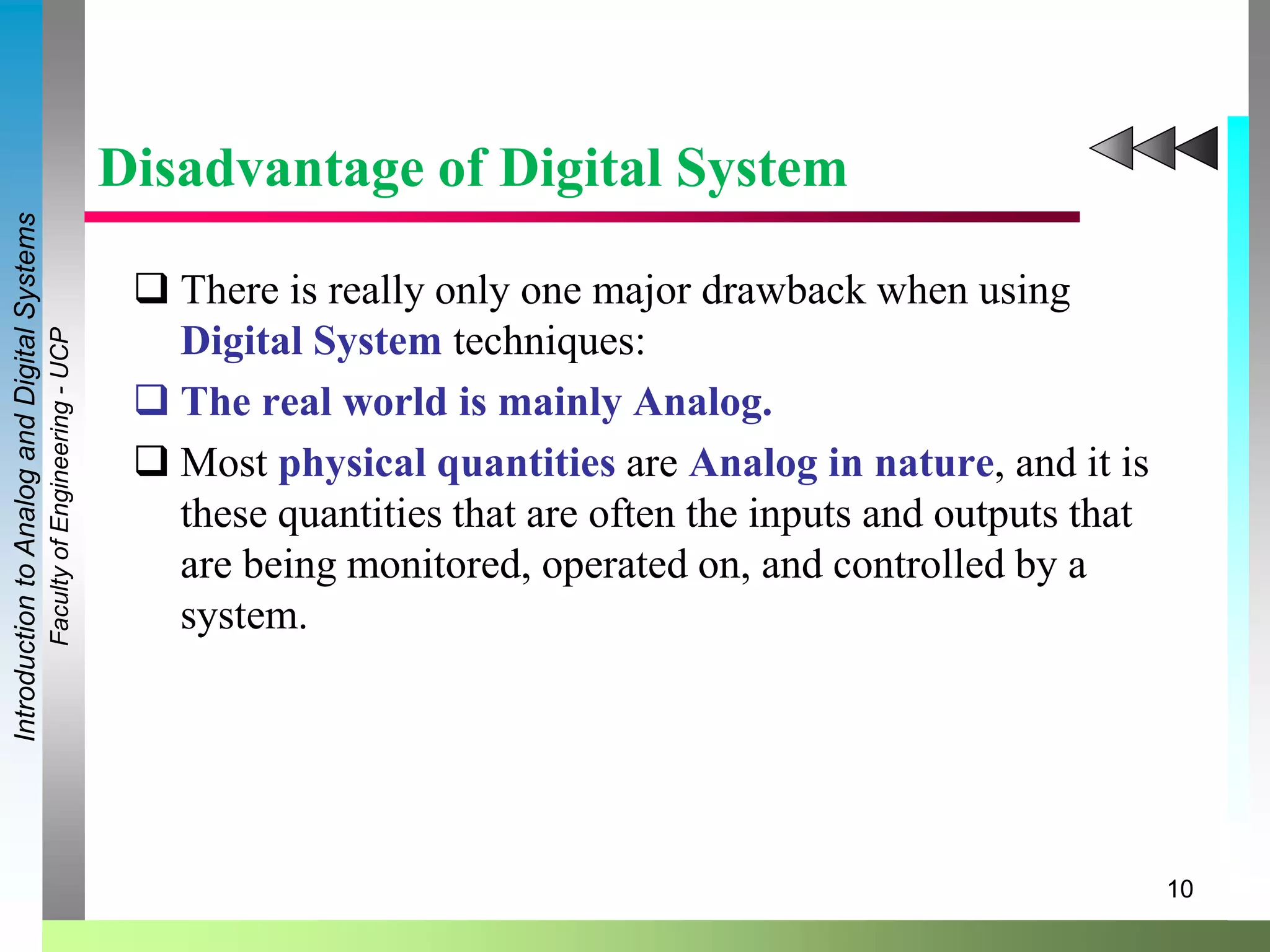 Lec1 - Analog and Digital systems | PDF