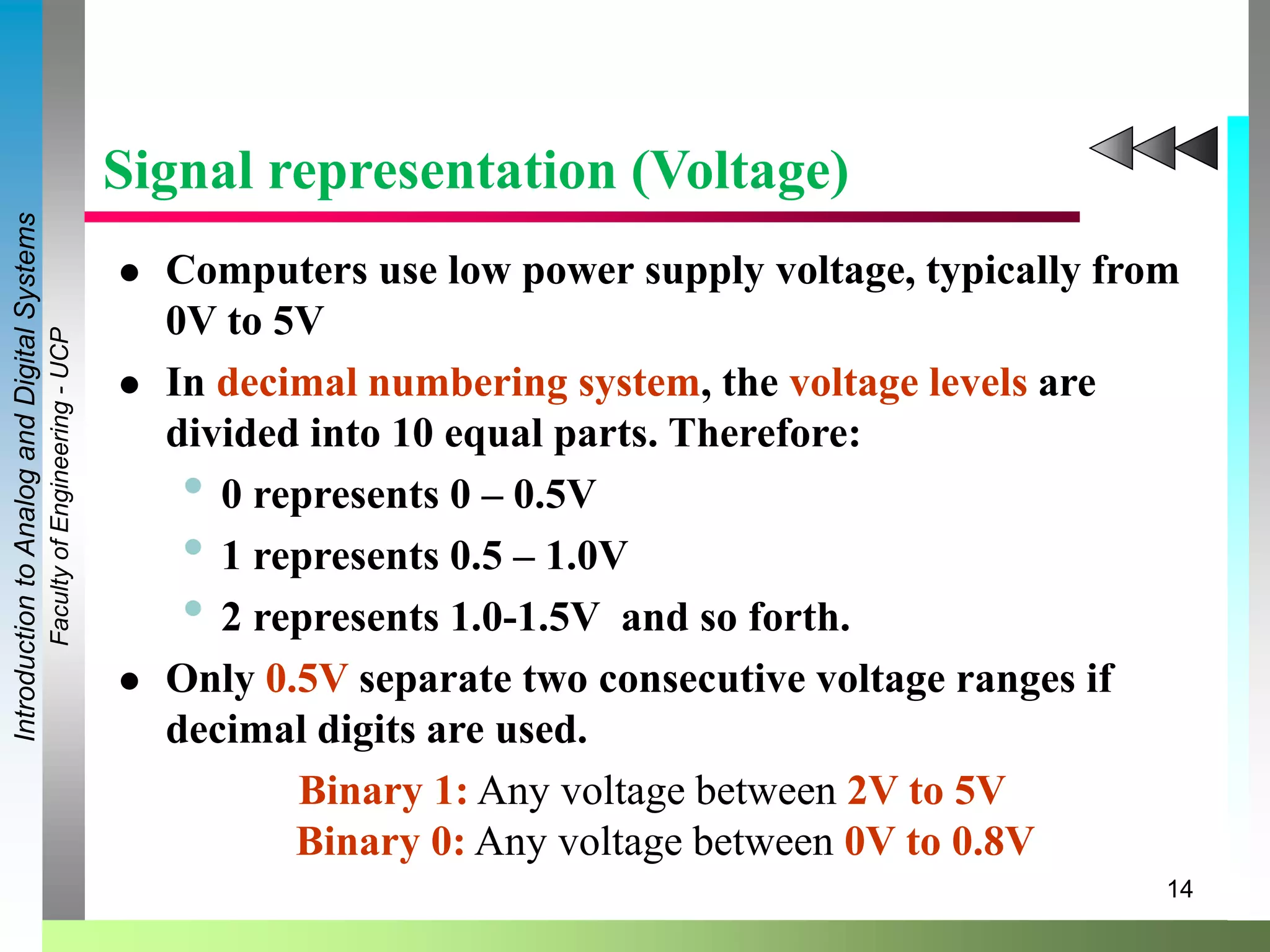 Lec1 - Analog and Digital systems | PDF