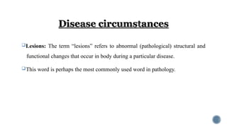 Introduction to pathology and it's branches | PPT