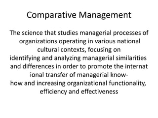 lec 1 comparative mgt MBA-Concept of comparative management.pdf