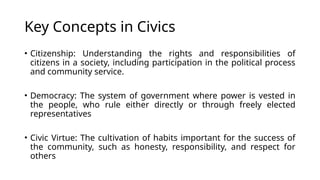 Understanding Civic and Community Engagement: Concepts, Benefits, and ...