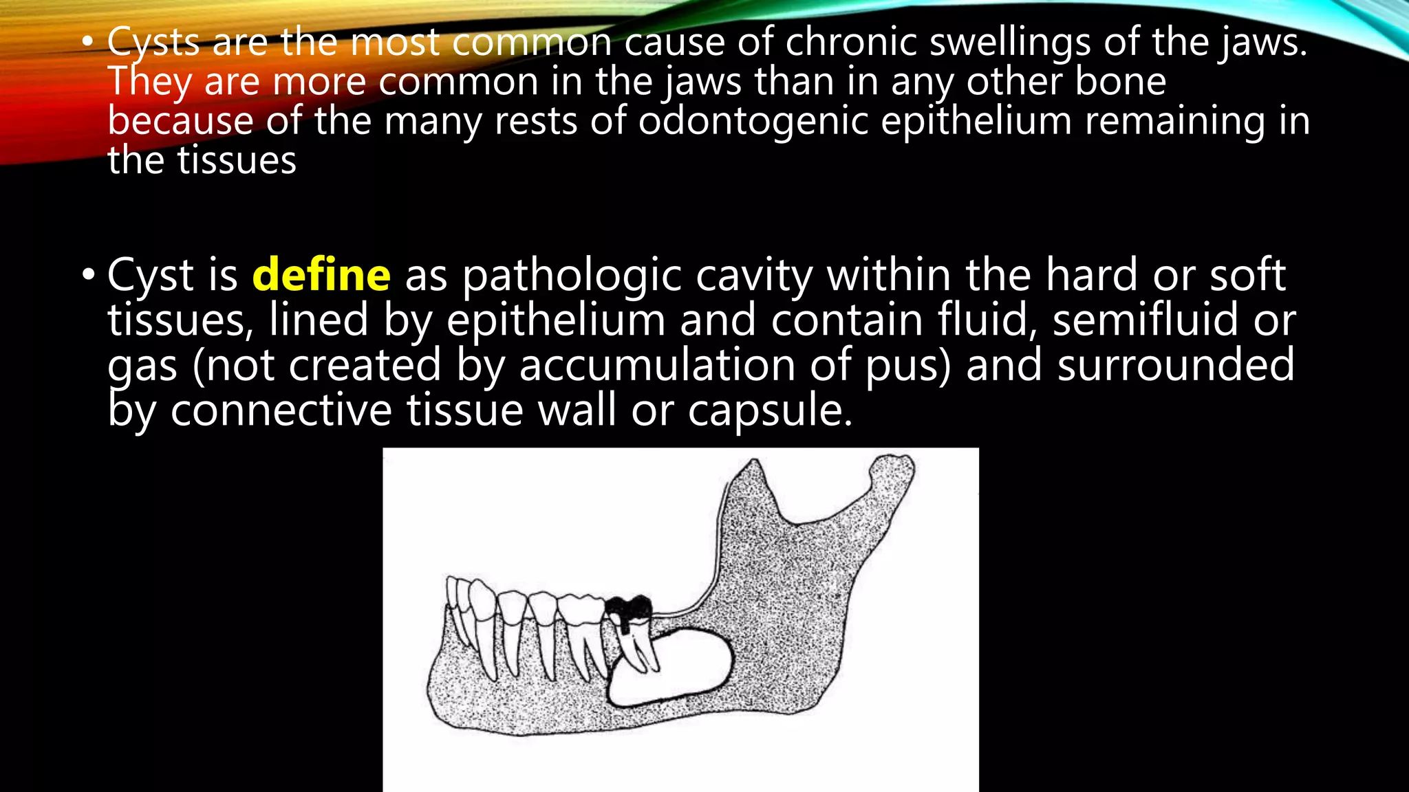 Lec 1 cysts of orofacial region | PPTX