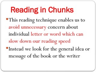 THE READING SKILLS , its Types & Techniques | PPTX