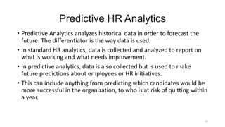 Lecture 1 Human Resource Analytics | PPTX | Human Resources | Business