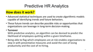 Lecture 1 Human Resource Analytics | PPTX