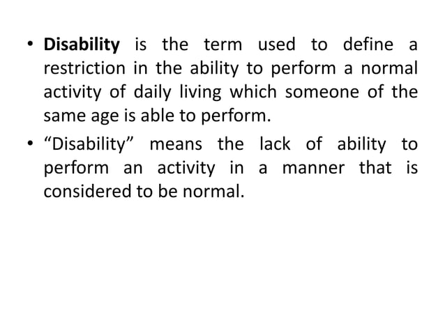 Lec 1 Impairment, Disability, Handicapd.pptx