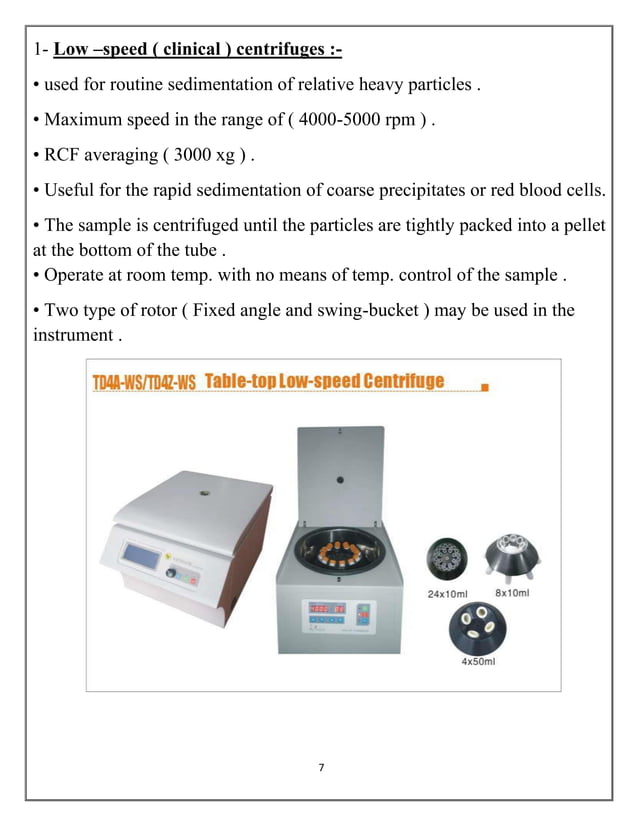 Centrifugation techniques | PDF
