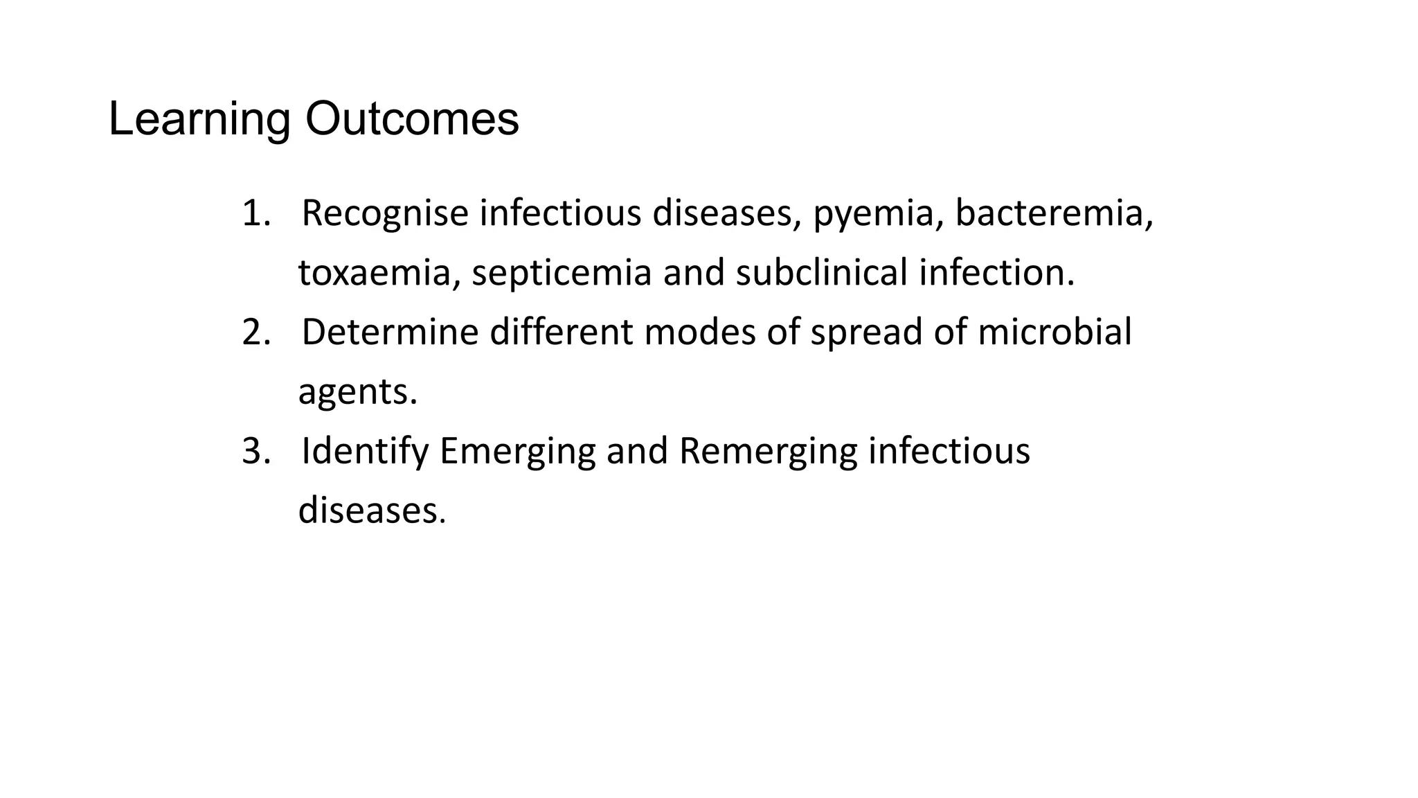 Lec 1 introd to infectious diseases | PPTX