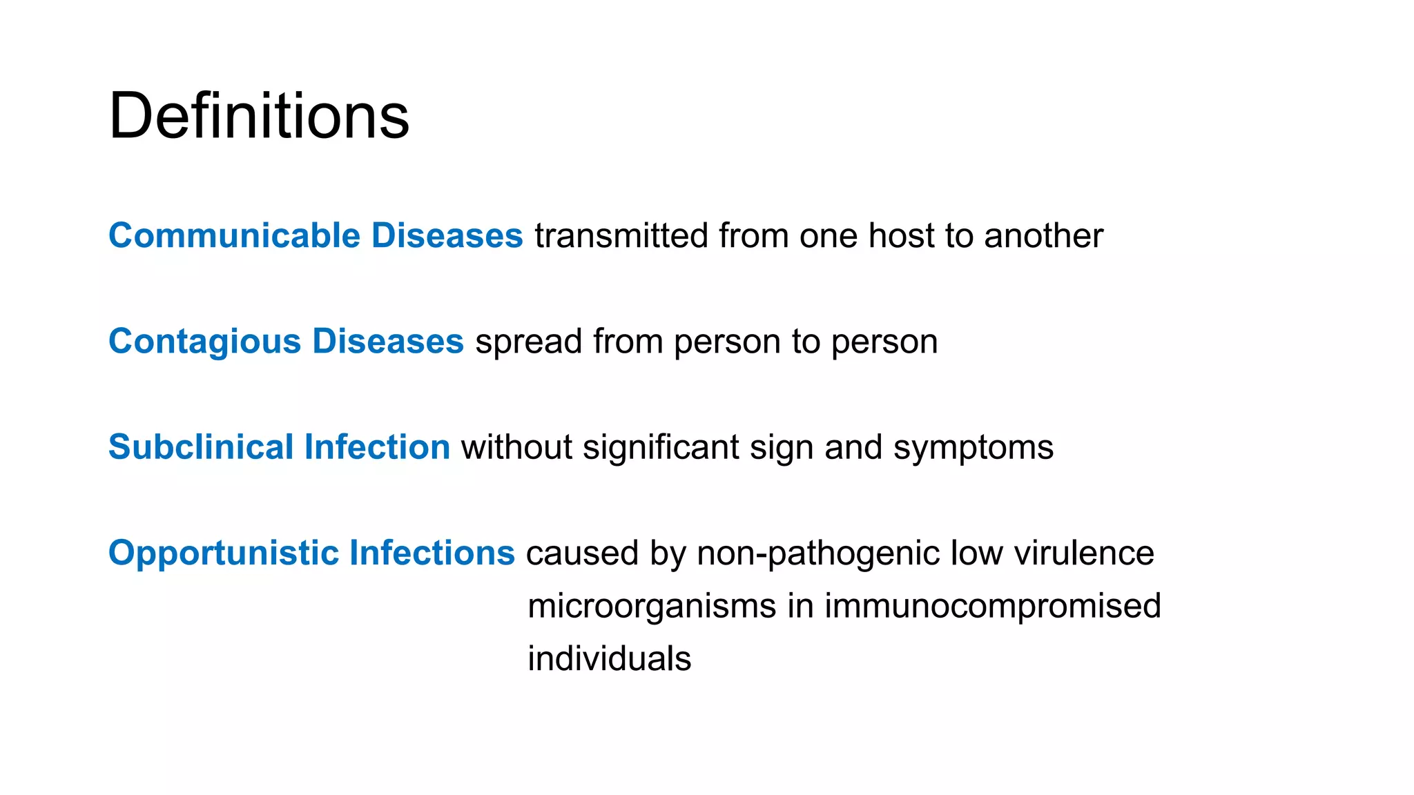 Lec 1 introd to infectious diseases | PPTX