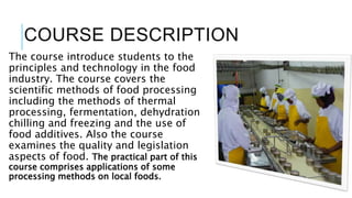 Lec 1 Introduction.pptx food technology and food sciences | PPTX