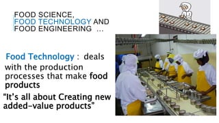 Lec 1 Introduction.pptx food technology and food sciences | PPTX
