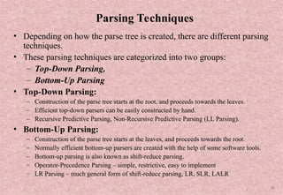 Compiler Design in Computer Applications | PPT