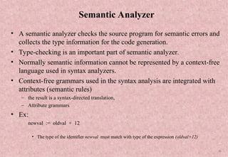 Compiler Design in Computer Applications | PPT