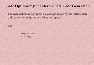 Compiler Design in Computer Applications | PPT