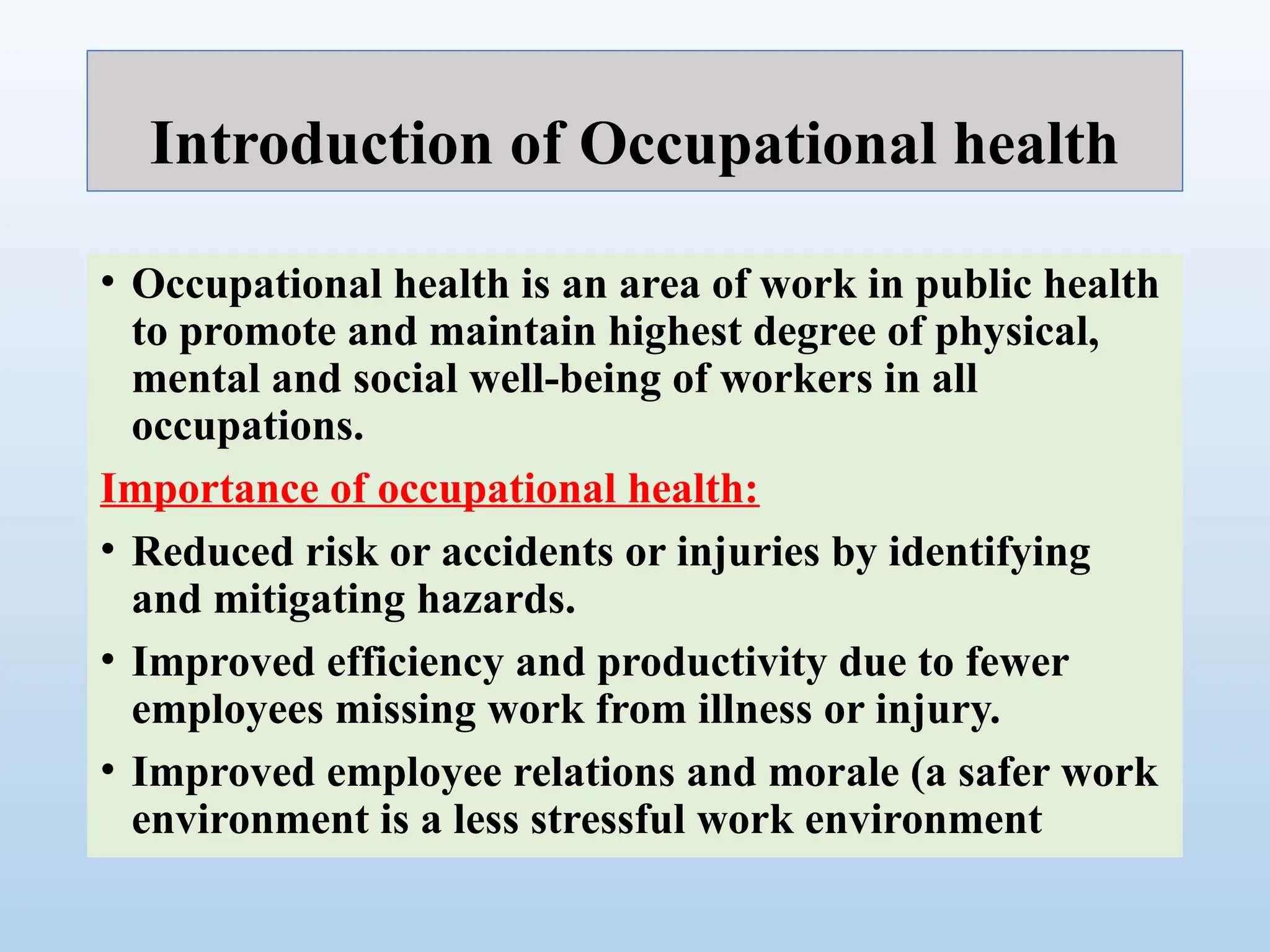 Lec 1 introduction of occupational health.pptx