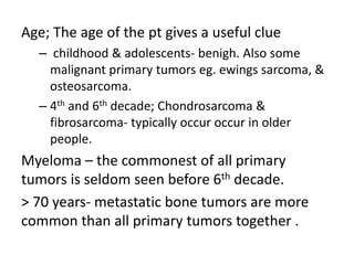 LEC 1; INTRODUCTION TO BONE TUMOURS.pptx